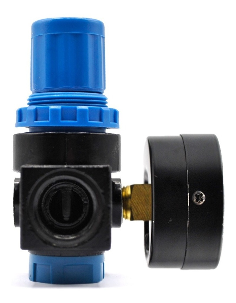 Regulador De Presión Neumático 1/2 120 Psi Con Manómetro | Instrutek